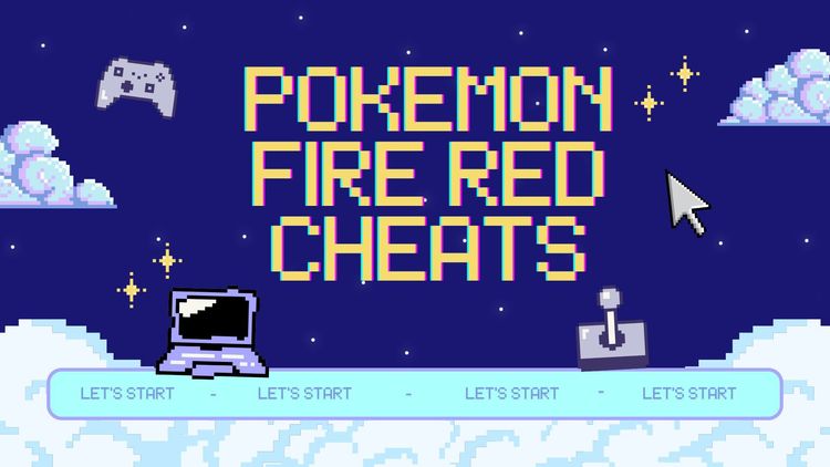 Pokemon Fire Red Cheats | Gameshark Codes, Game Boy Advance